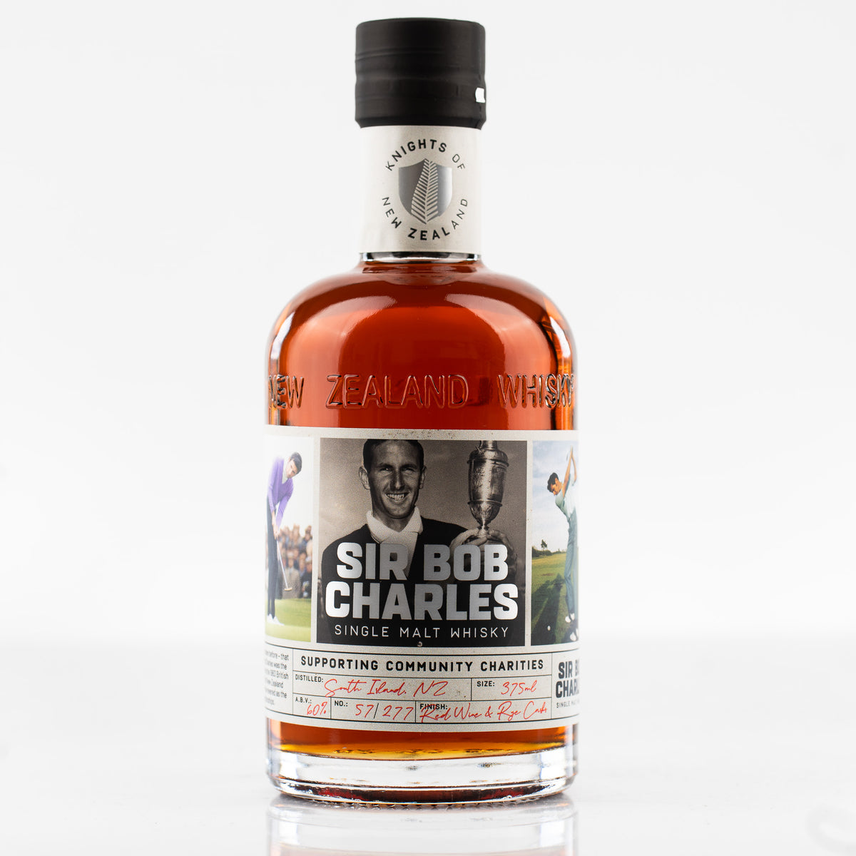 Sir Bob Charles- 60th Anniversary Single Malt – The New Zealand Whisky ...